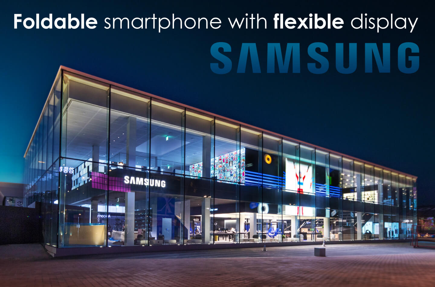 Samsung foldable smartphone with flexible display | LetsGoDigital