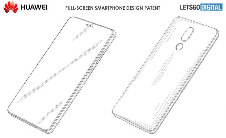 Huawei full screen smartphone without notch | LetsGoDigital