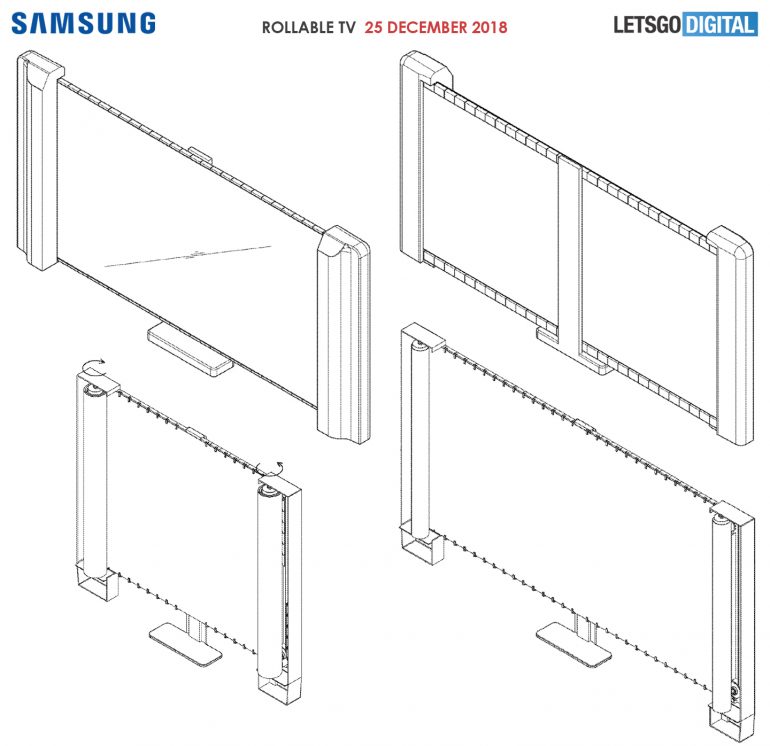 Samsung rollable TV | LetsGoDigital