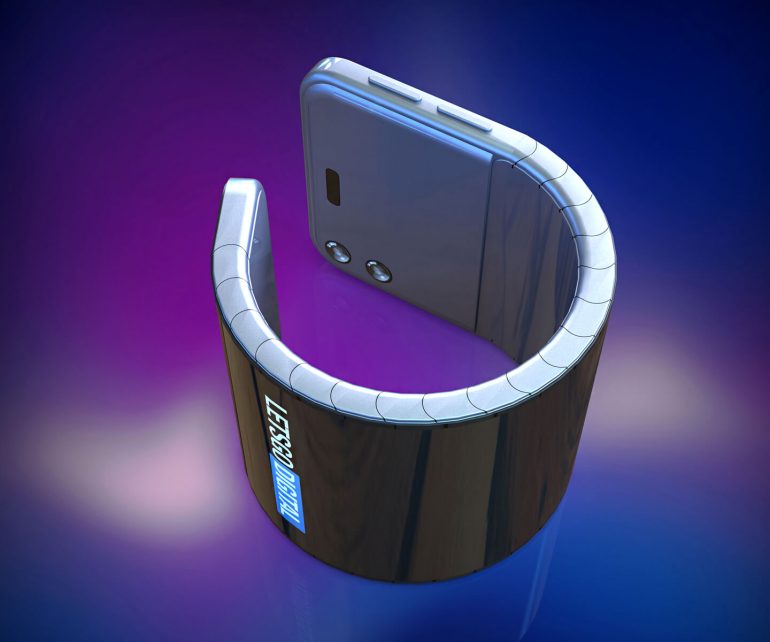 Samsung bendable smartphone that you can wear as a watch | LetsGoDigital