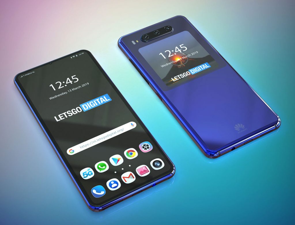 Huawei Mate smartphone with dual display and zoom camera | LetsGoDigital