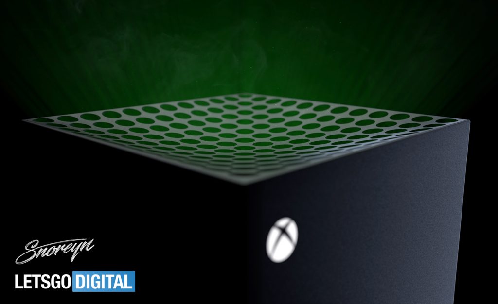 Xbox Series X 8K game console in 3D video | LetsGoDigital