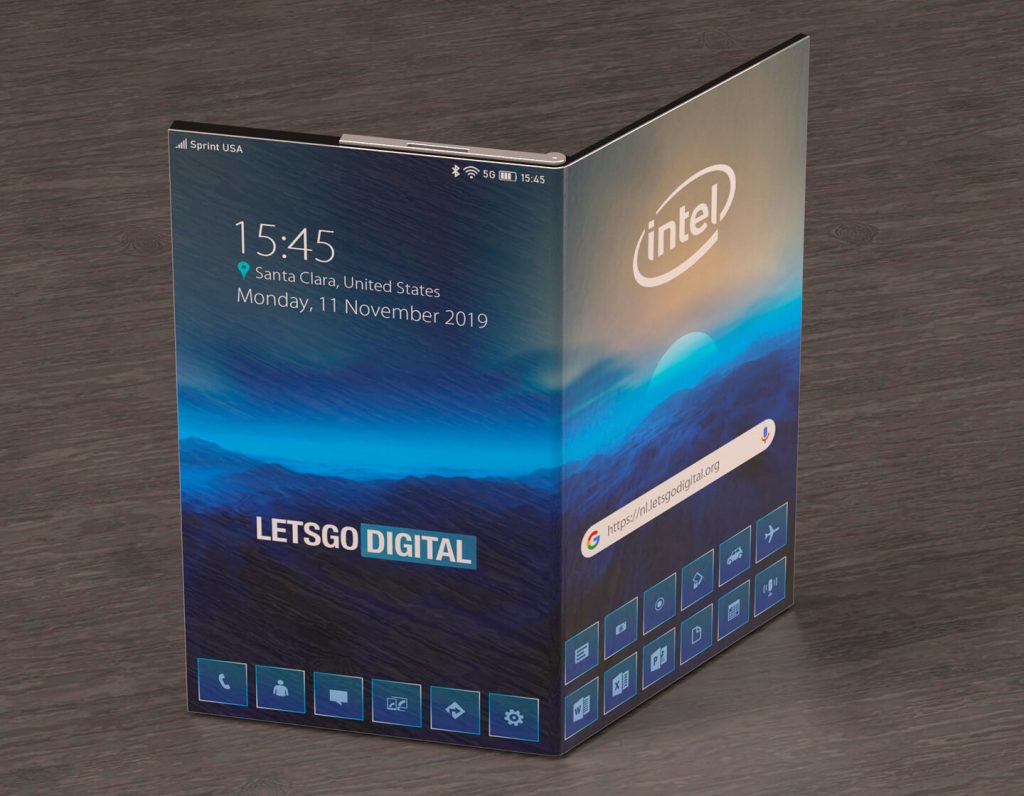 Foldable smartphone from Intel transforms into tablet PC | LetsGoDigital