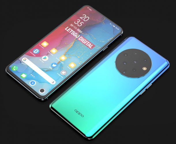Oppo Reno smartphone with 7 cameras | LetsGoDigital