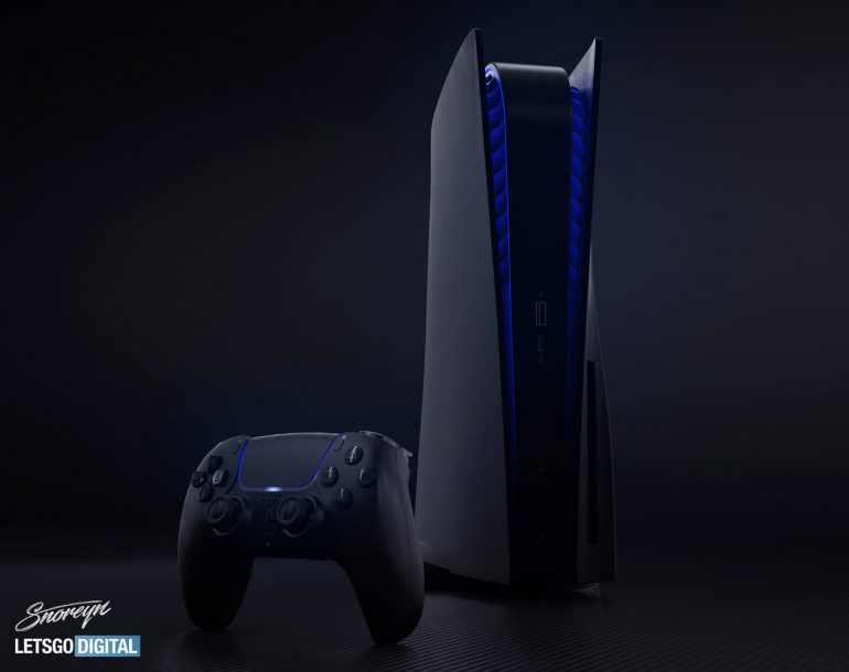 Playstation 5 Black Version With Cd And Ps5 Digital Edition Letsgodigital