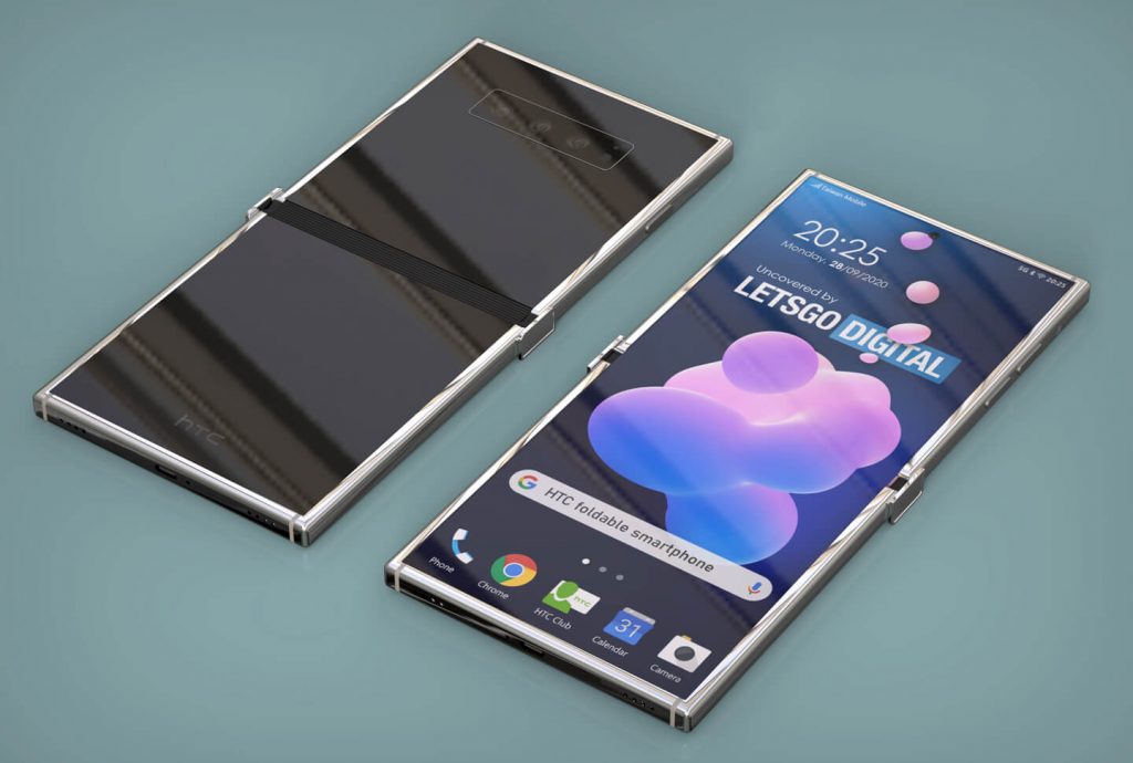 HTC foldable smartphone with outward folding display | LetsGoDigital