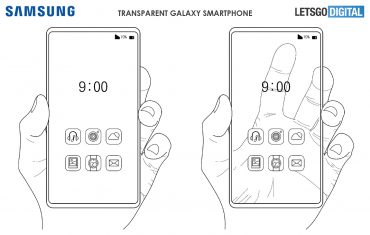 Samsung Galaxy smartphone with transparent display | LetsGoDigital