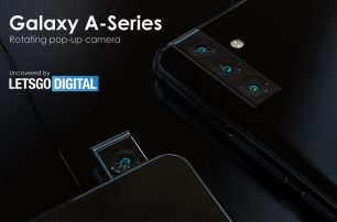 Samsung Galaxy A Series smartphone with rotating camera | LetsGoDigital