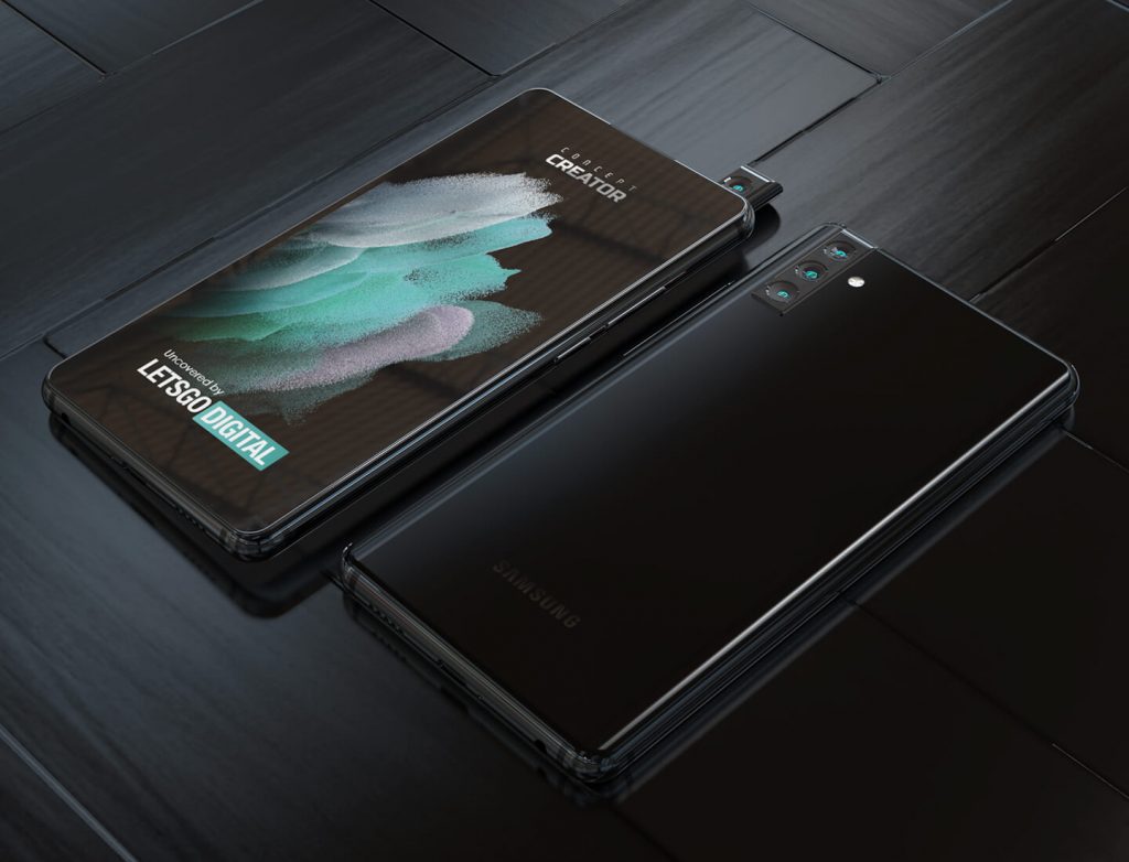 Samsung Galaxy A Series smartphone with rotating camera | LetsGoDigital