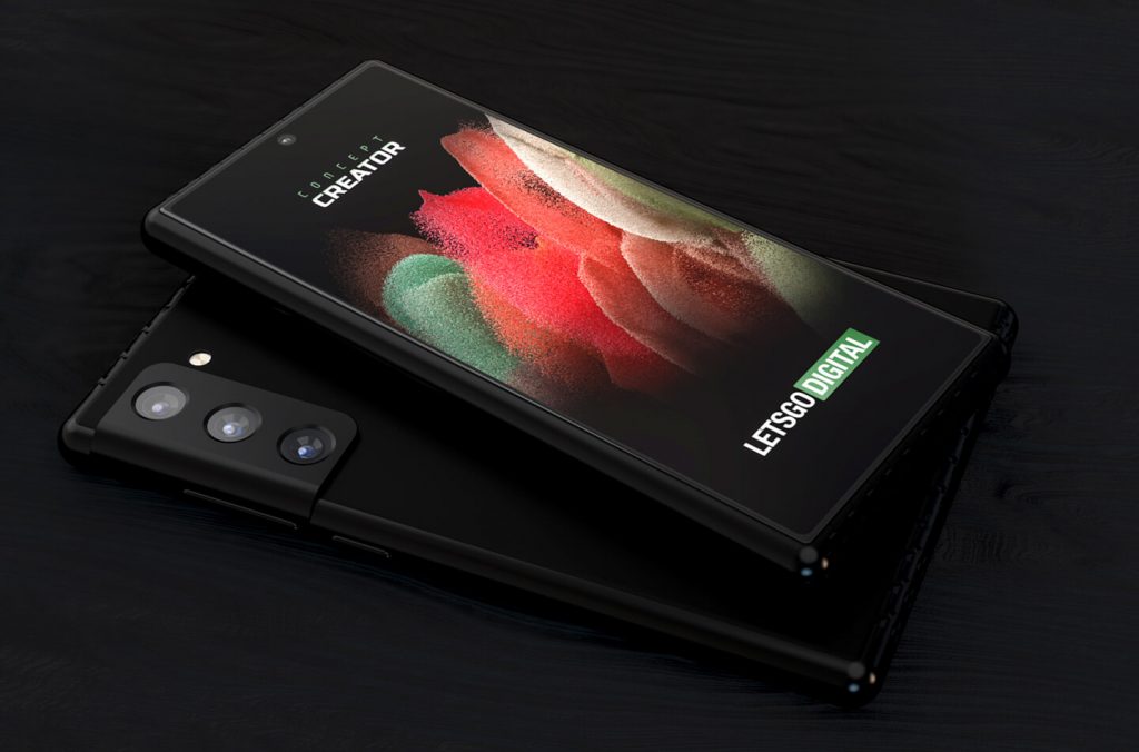 Samsung Dual Slide smartphone with Galaxy S21 camera design | LetsGoDigital