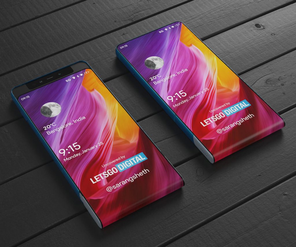 Xiaomi smartphone with slider display to hide selfie camera | LetsGoDigital