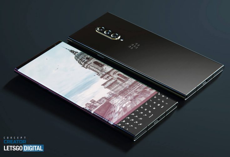 BlackBerry 5G smartphone with physical keyboard (2021 model ...