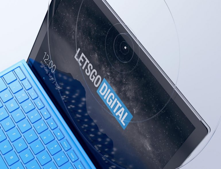 Microsoft Surface with 4 under-display camera sensors | LetsGoDigital
