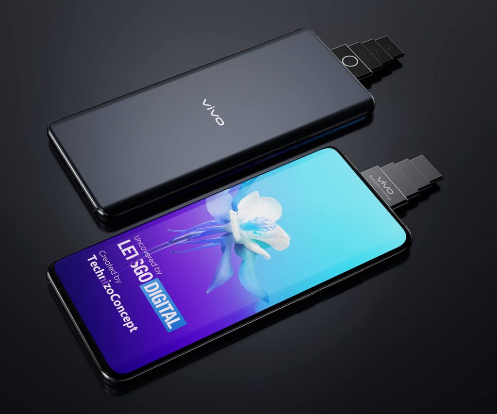 Vivo smartphone with superzoom pop-up camera | LetsGoDigital