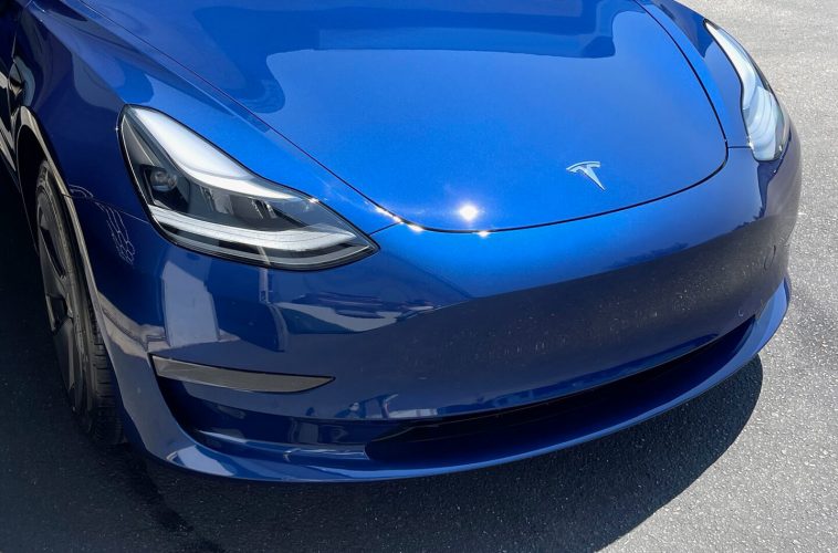 iPhone 13 Pro made out of a Tesla Model 3 | LetsGoDigital