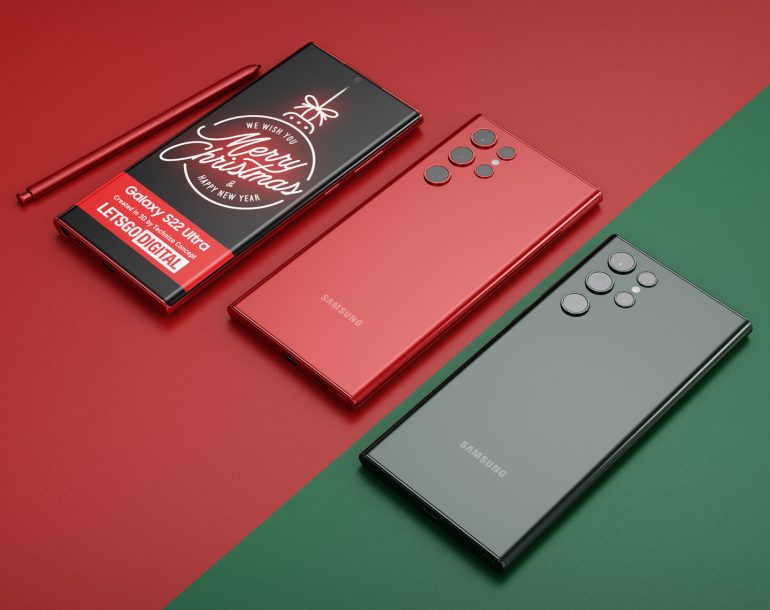 Samsung Galaxy S22 Ultra Red | LetsGoDigital