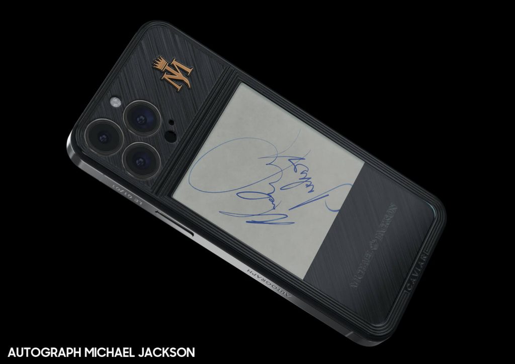 iPhone 13 Pro limited edition models with celebrity signature ...