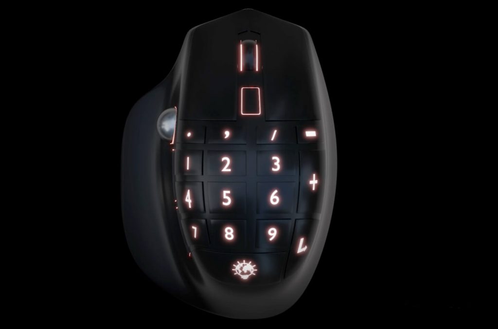 Computer mouse with numeric keypad | LetsGoDigital