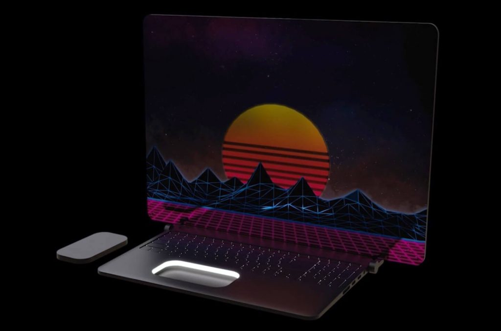 Laptop with flexible screen offers desktop size monitor | LetsGoDigital